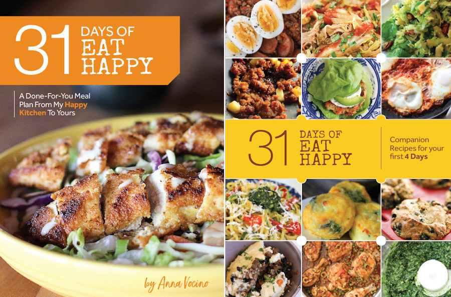 Printable PDF Cookbooks – Eat Happy Kitchen