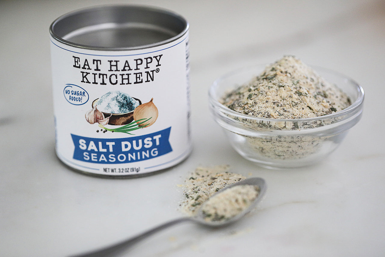 NEW! Salt Dust Seasoning (2 canisters) – Eat Happy Kitchen