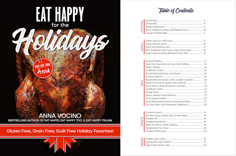Eat Happy for the Holidays Cookbook (PDF Instant Delivery) – Eat Happy ...
